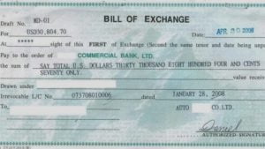 International Bill of Exchange (IBOE in Finance) | Bank Instrument ...
