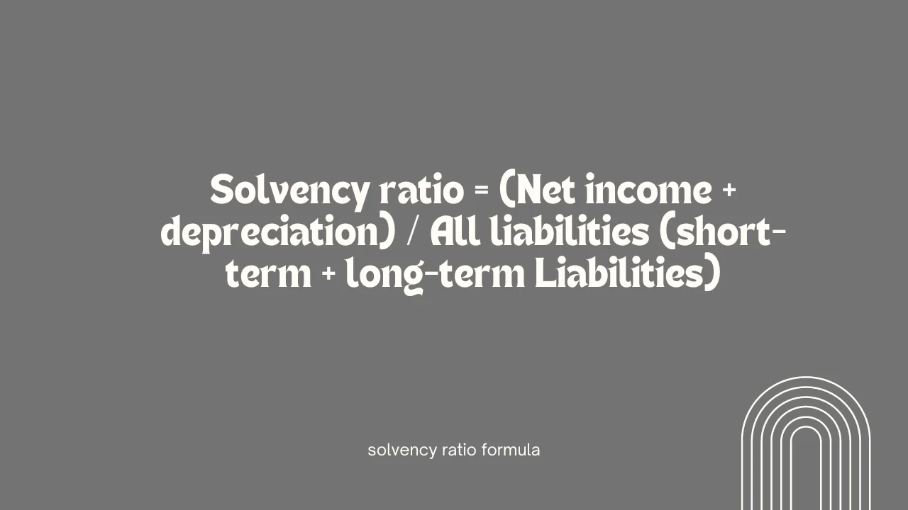 Solvency Ratio Formula and Example - Financial Falconet