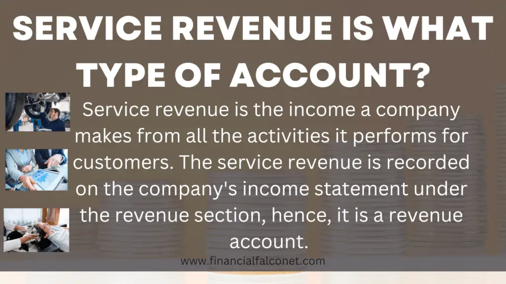 Service revenue is what type of account? - Financial Falconet