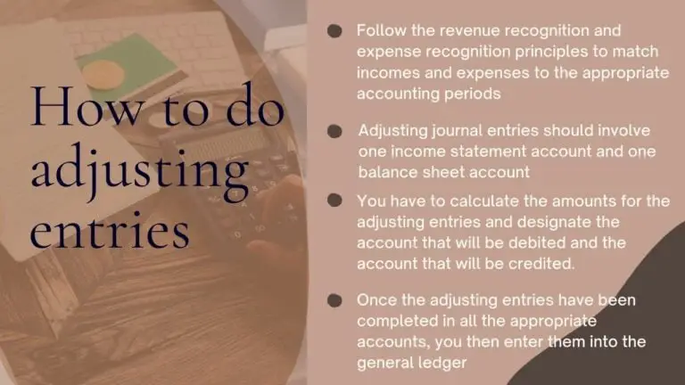 How to do adjusting entries with examples - Financial Falconet