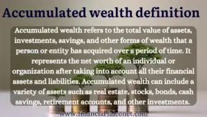 What is Accumulated Wealth? Accumulation Strategies - Financial Falconet