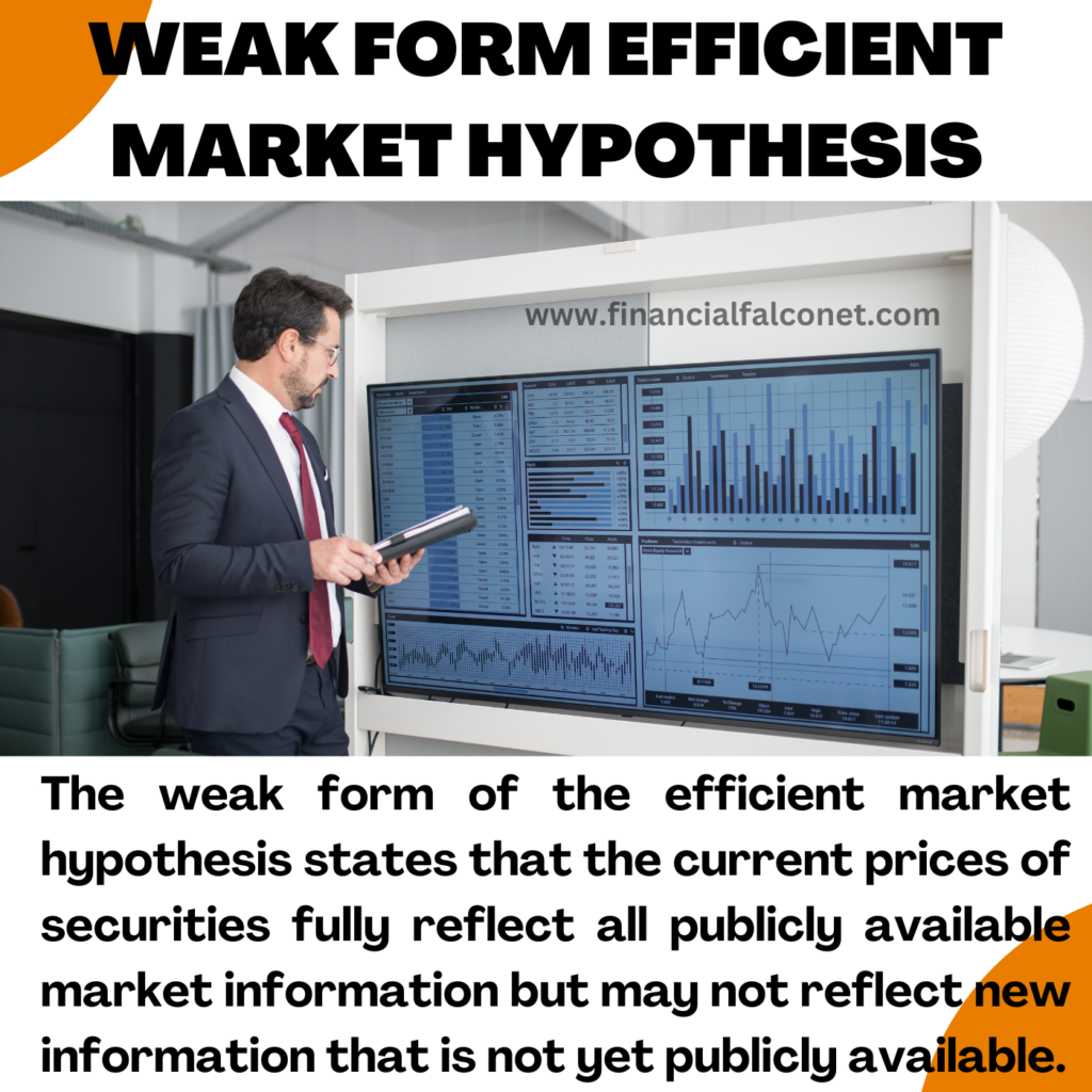 Weak Form Efficient Market Hypothesis - Financial Falconet